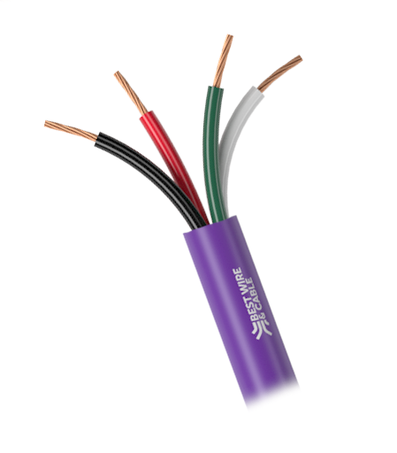 22 AWG 4 C PLENUM - UNSHIELDED - Best Wire & Cable