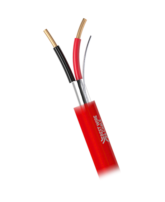 18 AWG 2 CONDUCTOR FPLP SHIELDED - Best Wire & Cable